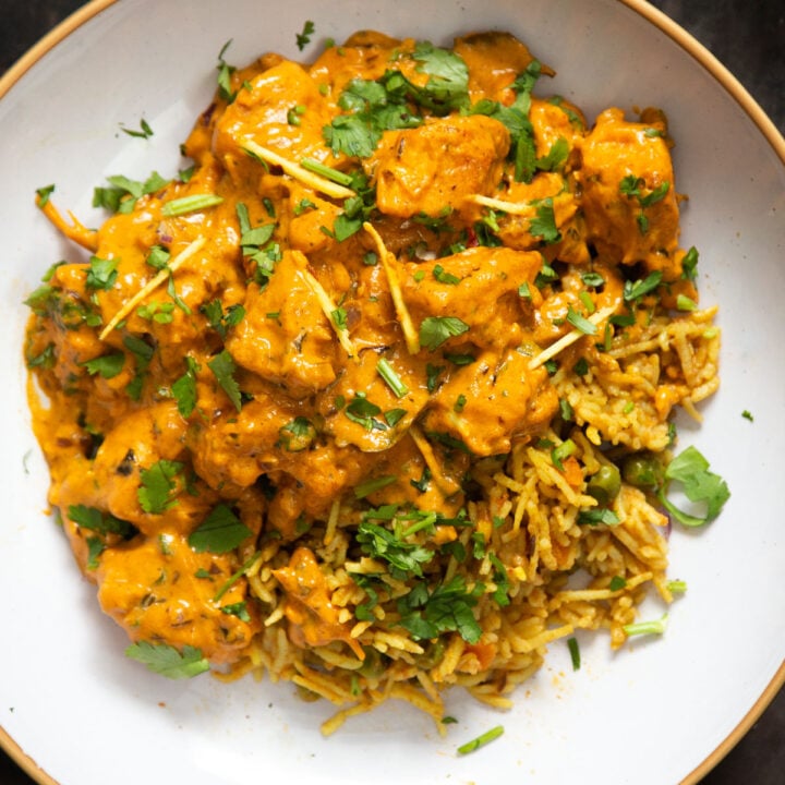 Vegan Lasooni Chicken curry - No tomato - Vegan Richa