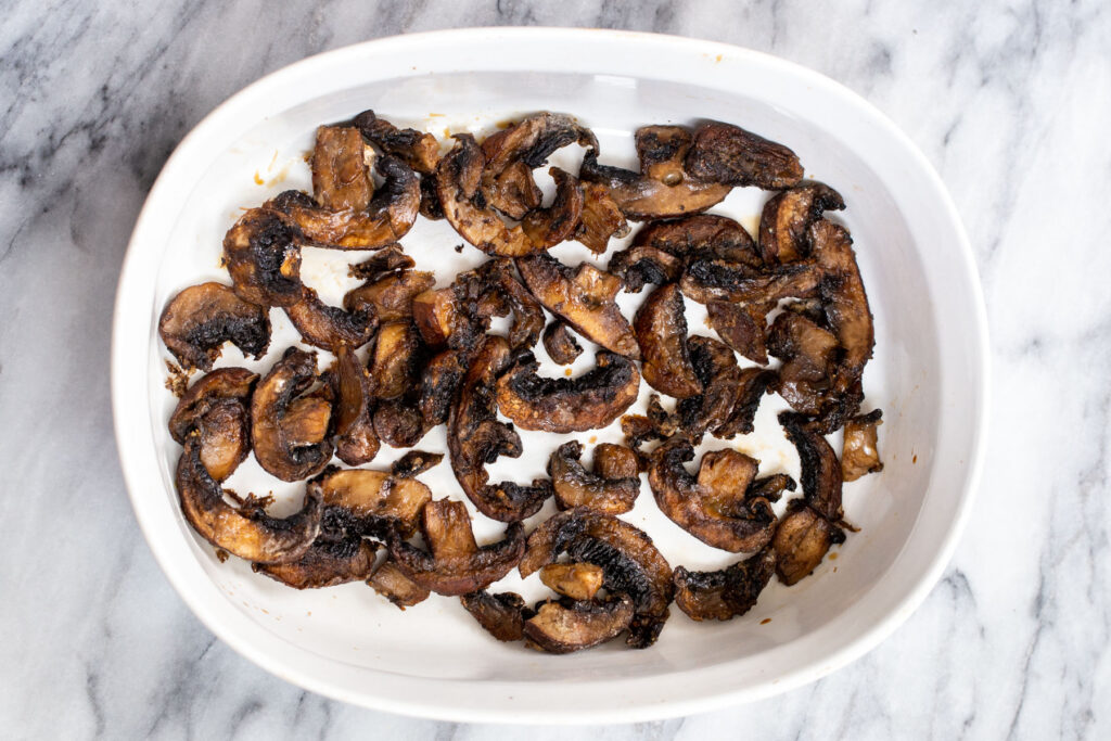 Baked Sticky Sesame Mushrooms - Vegan Richa