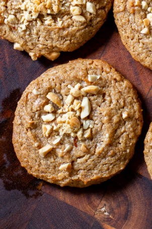 No Flour Peanut Butter Cookies
