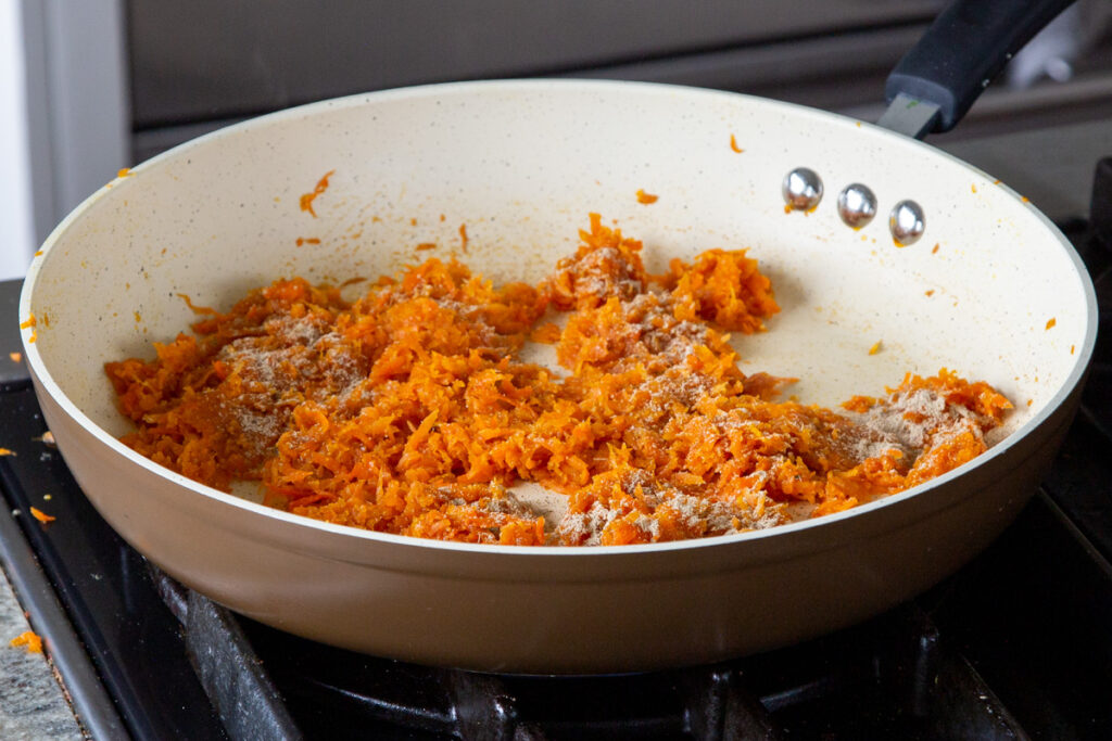 Carrot Halwa Cake (Indian Carrot Cake)