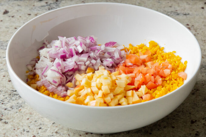 Moong Dal Chaat (Sweet-and-Savory Lentil Salad)