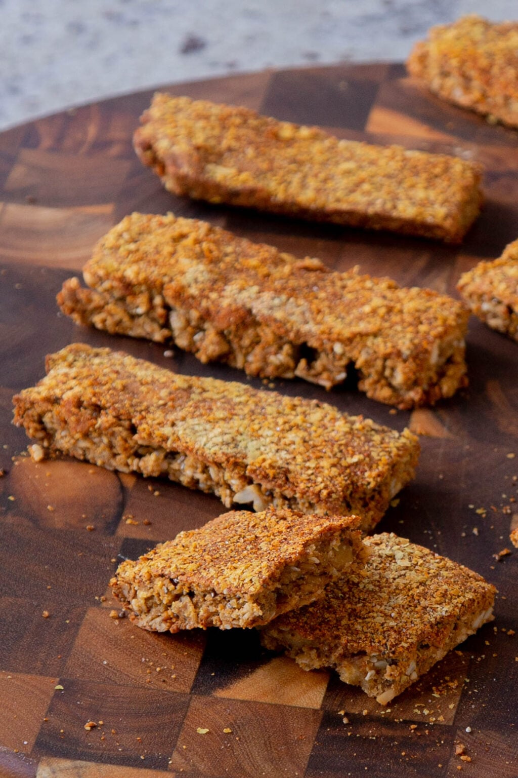 Savory Granola Bars (gluten-free, soy-free, dairy-free, egg-free)