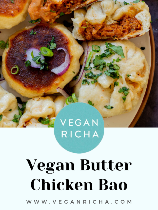 Butter chicken bao - Vegan Richa