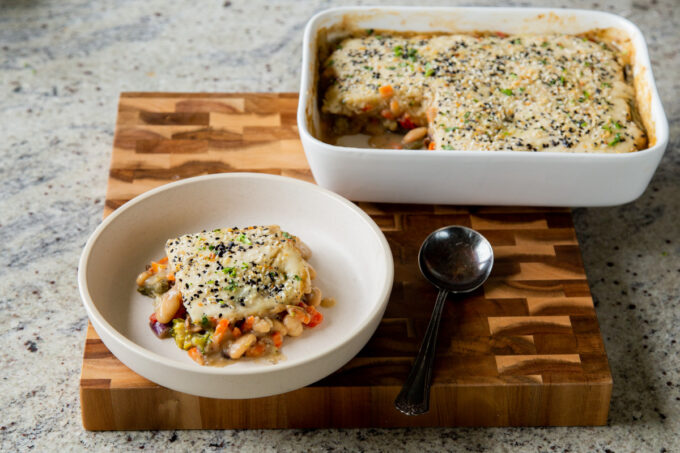 Everything Bagel Pot Pie