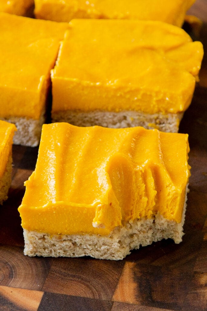 Mango Bars (dairy-free with gluten-free option!)