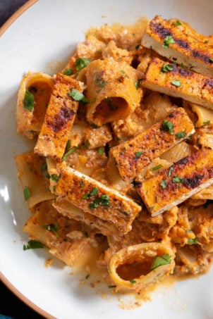 One Pot Romesco Sauce Pasta