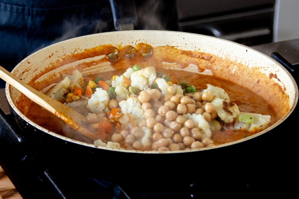 Restaurant-Model Vegetable Bhuna - Street Food Spectacle