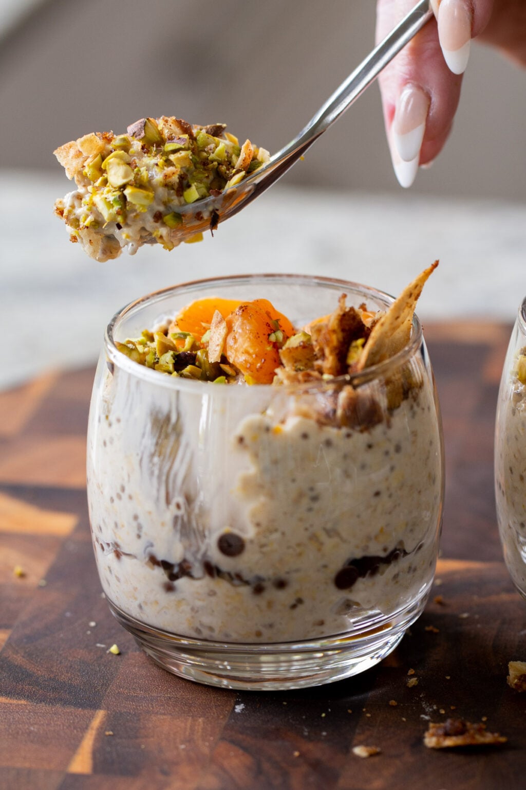 Creamy Cannoli Overnight Oats