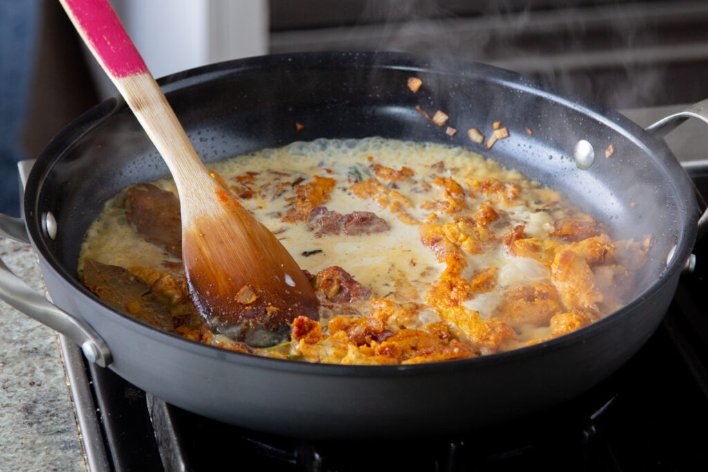 Vegan Dalcha (Indian lentil meat stew)