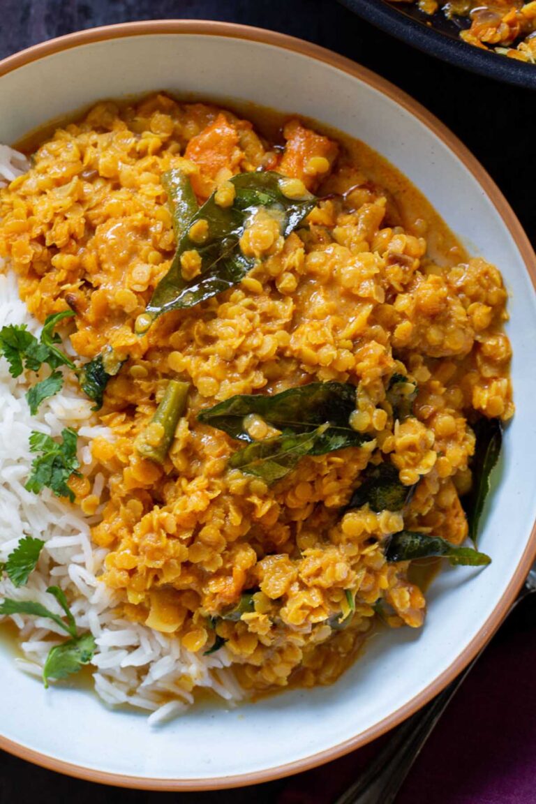 Vegan Dalcha (Indian lentil meat stew)