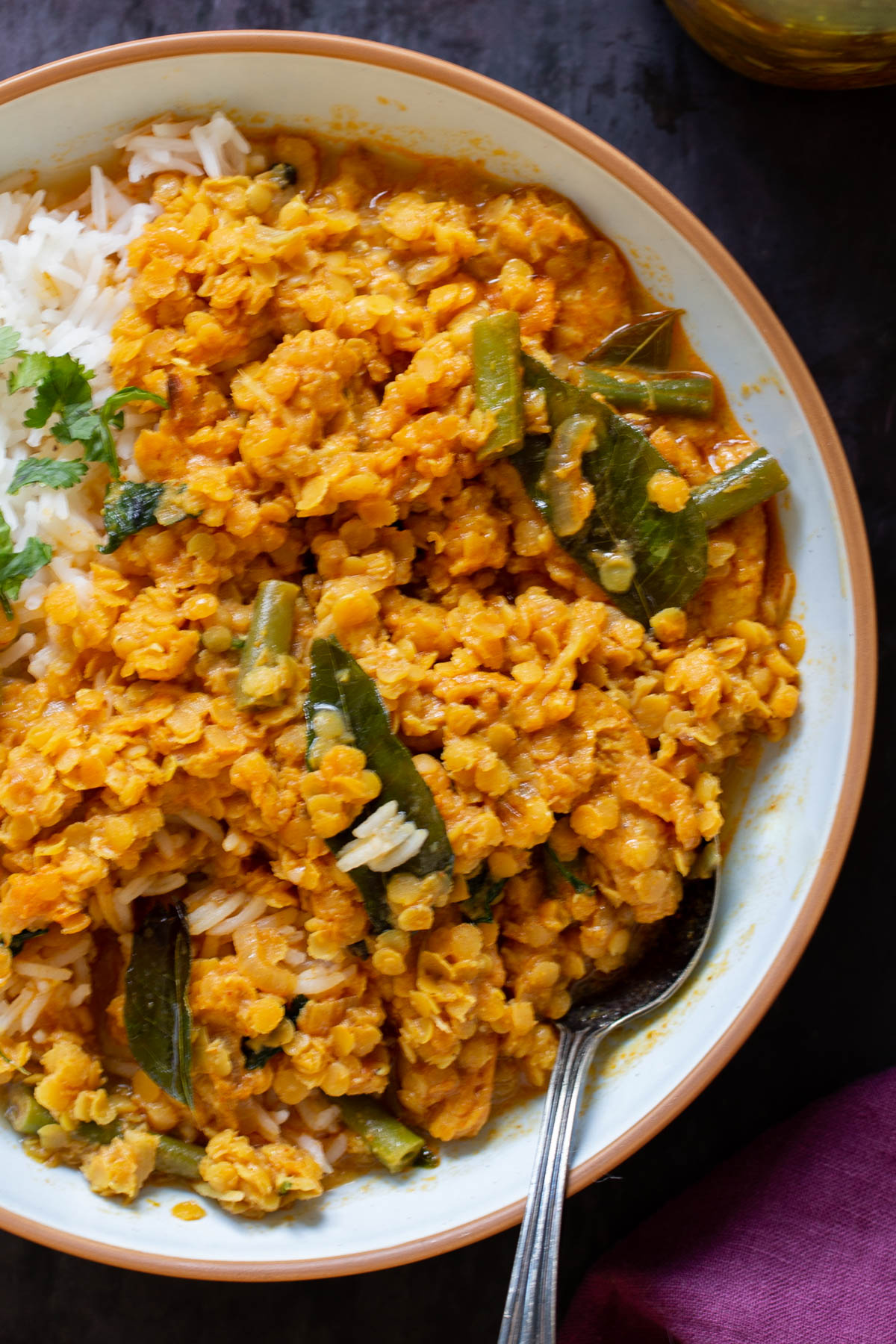 Vegan Dalcha (Indian lentil meat stew)
