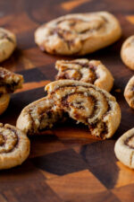 Pumpkin Spice Roll Cookies (gluten-free, grain-free, soy-free)