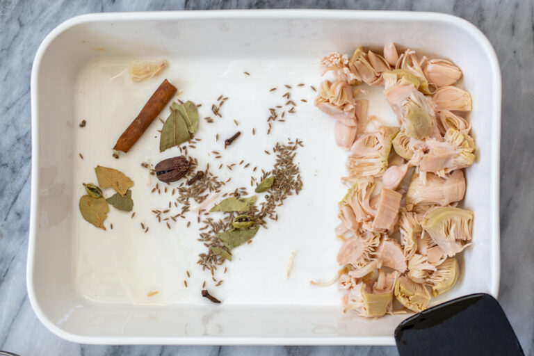Baked Jackfruit Biryani (one pan!)