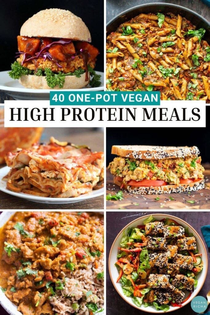 40 One-Pot Excessive Protein Vegan Meals - Recipes Vista