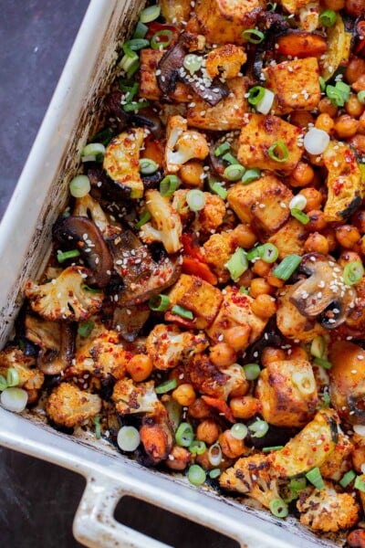 Sheet Pan Gochujang Bowl (1 pan!)