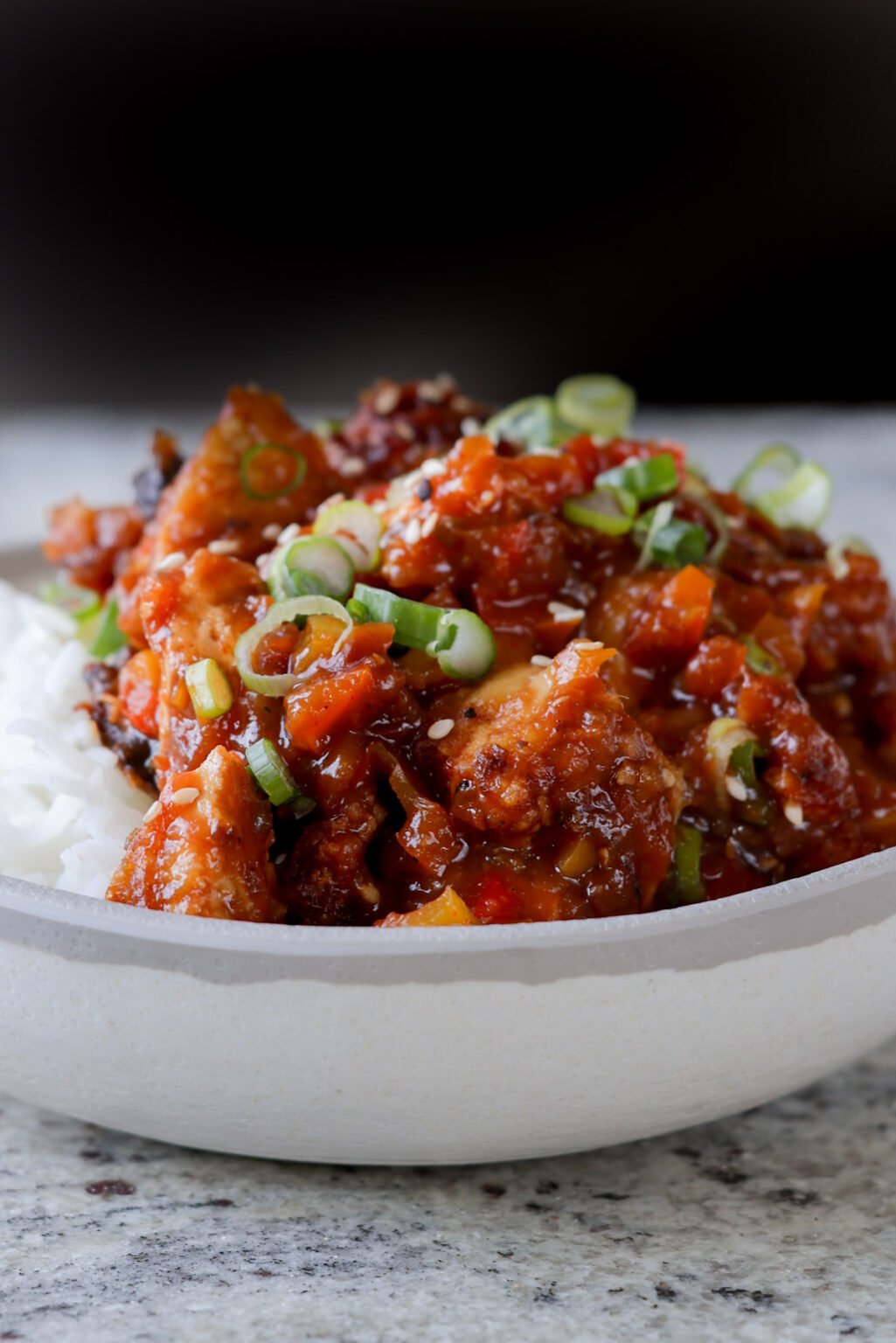 Baked Mushroom Tofu Stir Fry