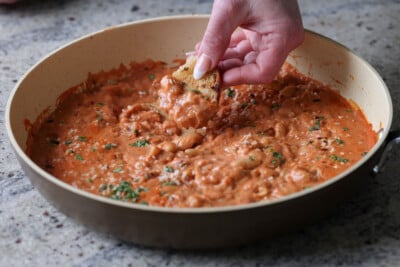 Easy Rosé Sauce Beans (1 pan, 30 minutes)