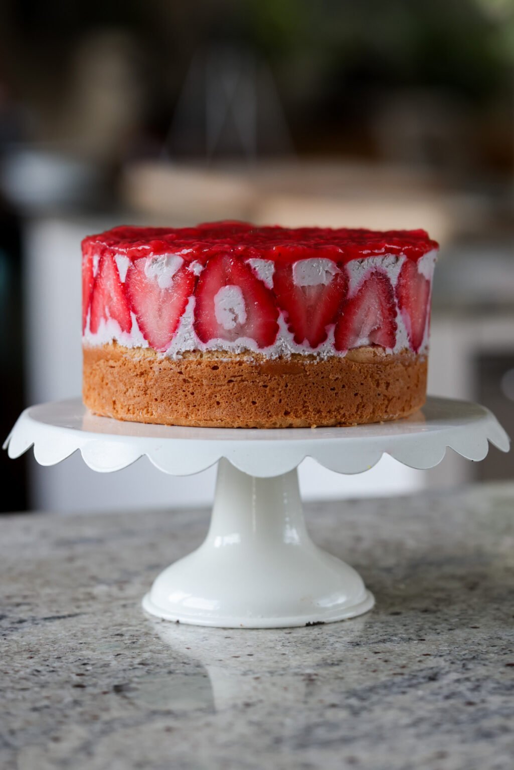 Strawberry Mousse Cake