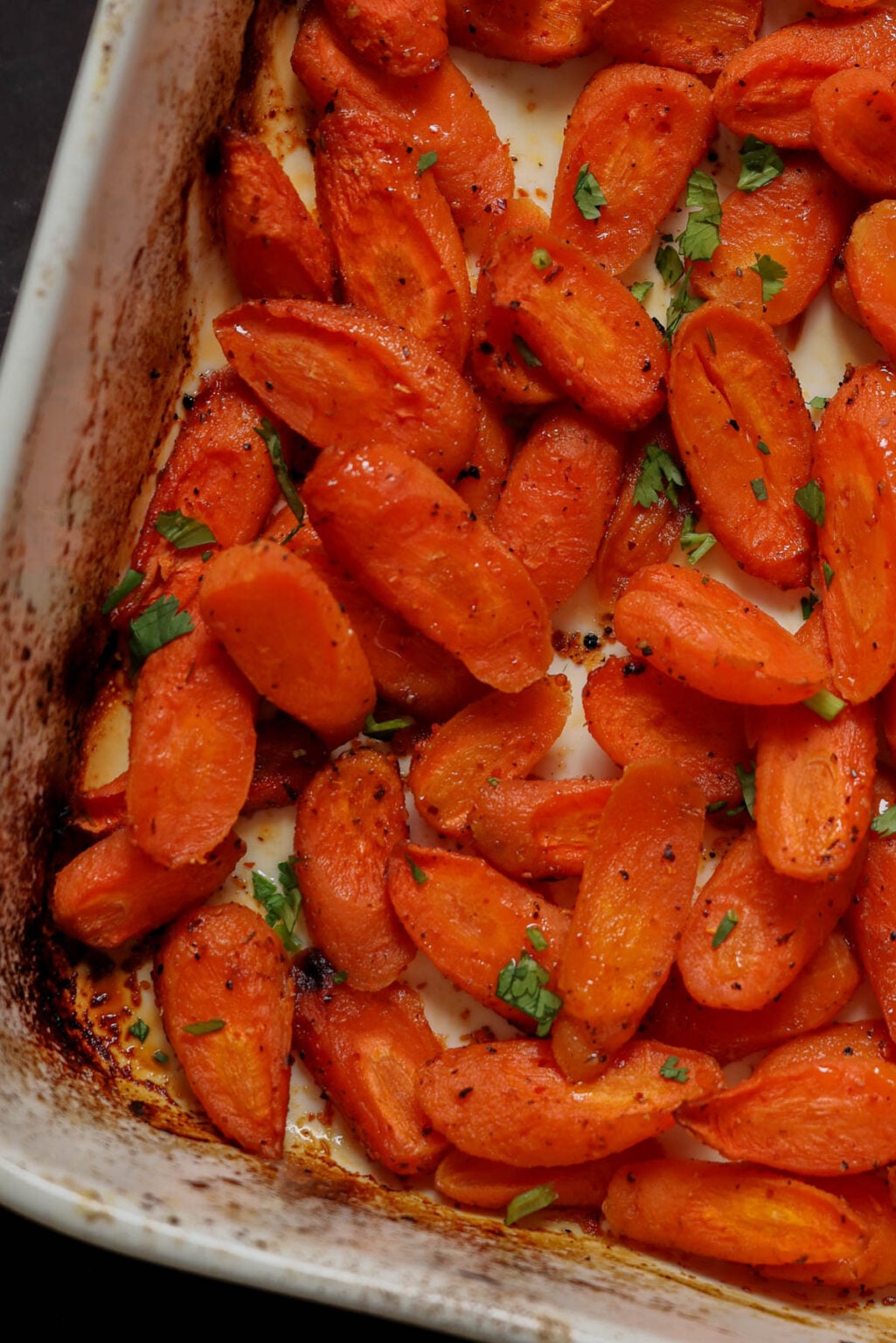 Cilantro Lime Shredded Tofu with Roasted Carrots