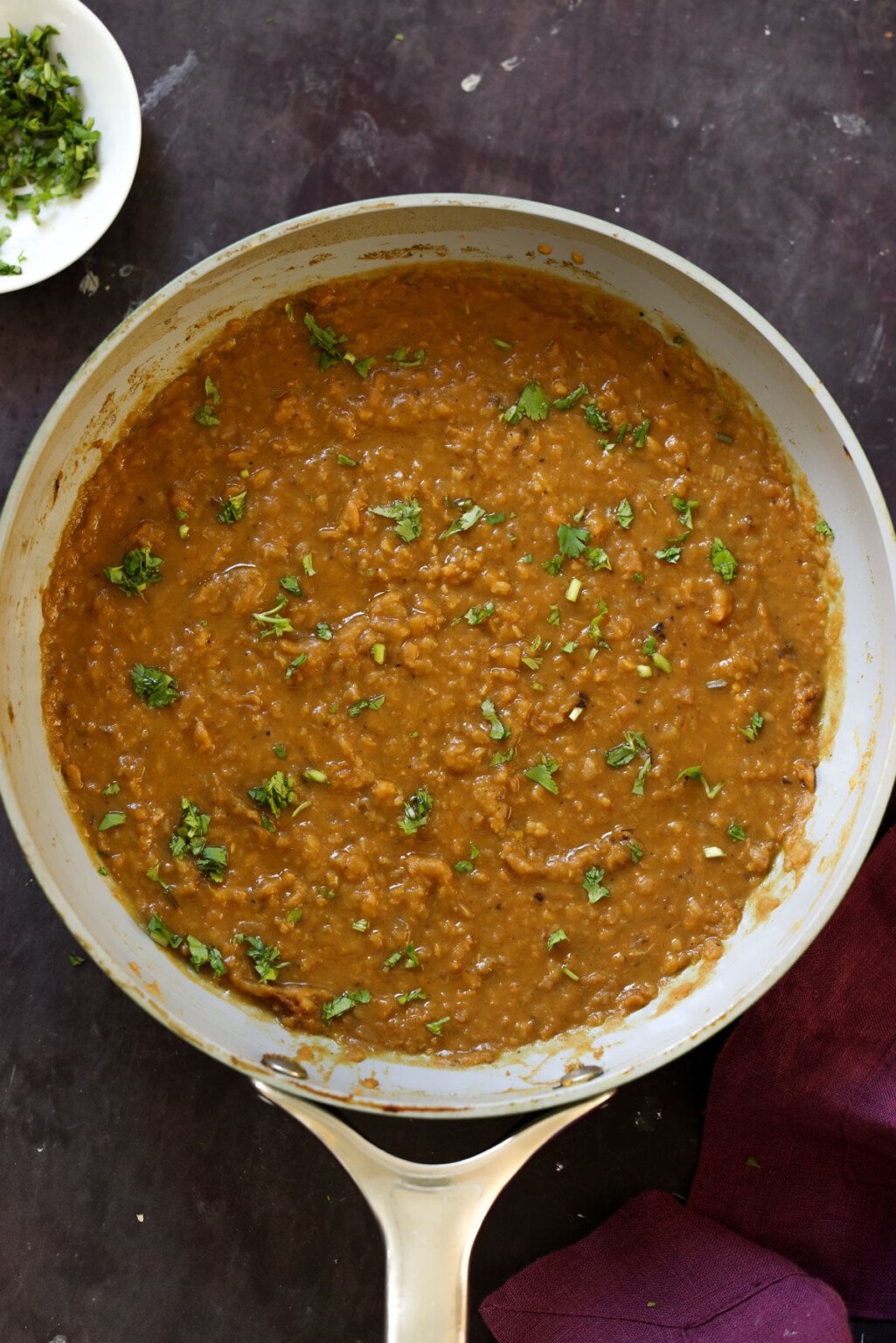 Ethiopian Split Pea Stew - Kik Alicha (one pot!)