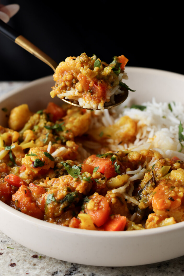 Sindhi Kadhi Recipe(Vegetables in Chickpea Flour Sauce)