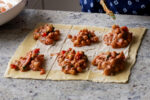 Chickpea Tikka Masala Puffs