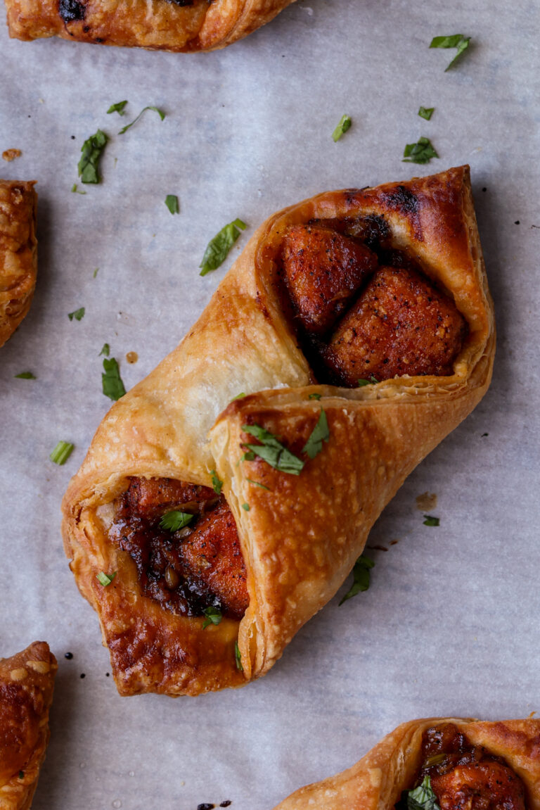 Chilli Garlic Tofu Puff Pastry