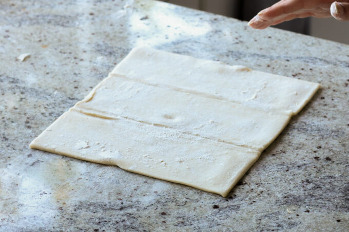 Chilli Garlic Tofu Puff Pastry