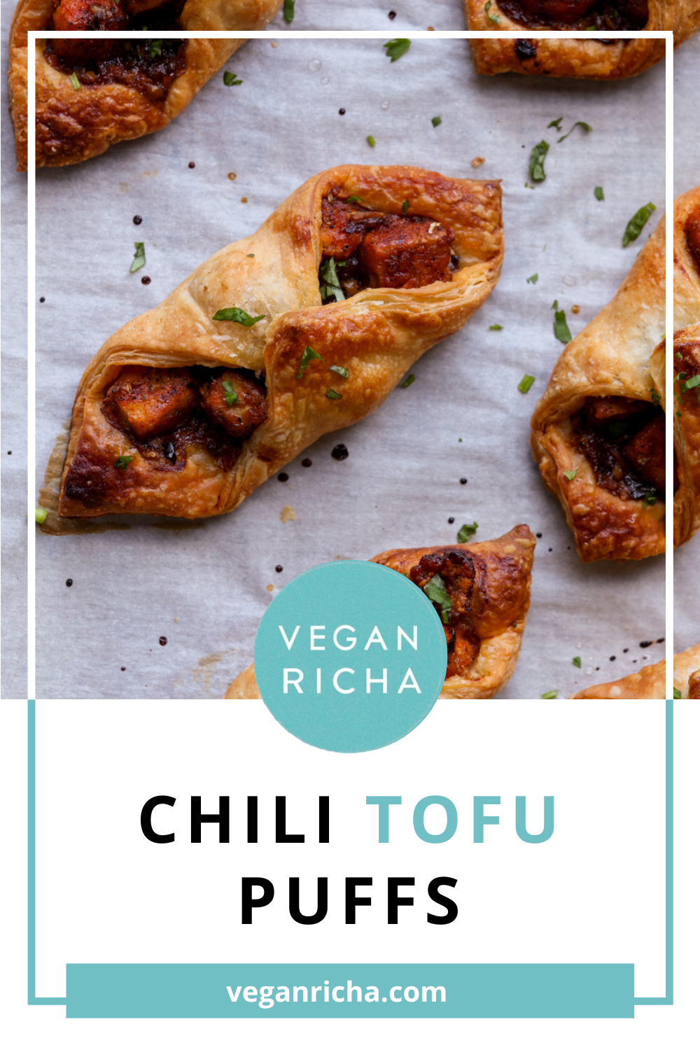 Chilli Garlic Tofu Puff Pastry