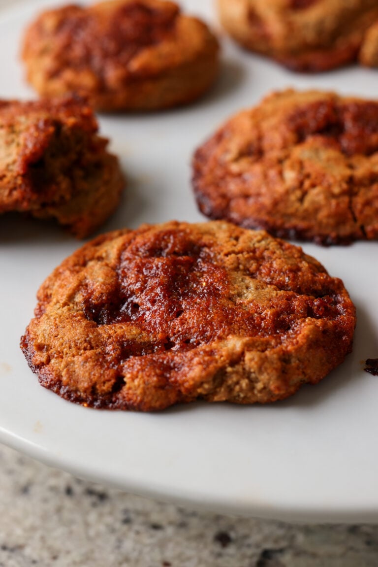 Gochujang Caramel Cookies (gluten-free vegan) - Vegan Richa