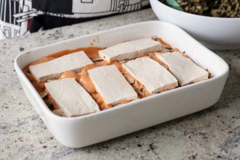 Marry Me Tofu Bake (no pasta lasagna) - Vegan Richa