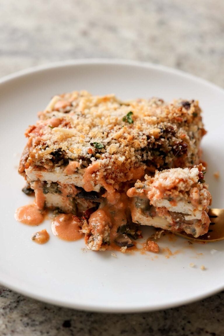 Marry Me Tofu Bake (no pasta lasagna) - Vegan Richa