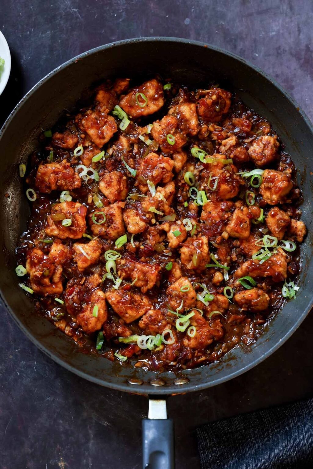 Indo-Chinese Garlic Pepper Chicken