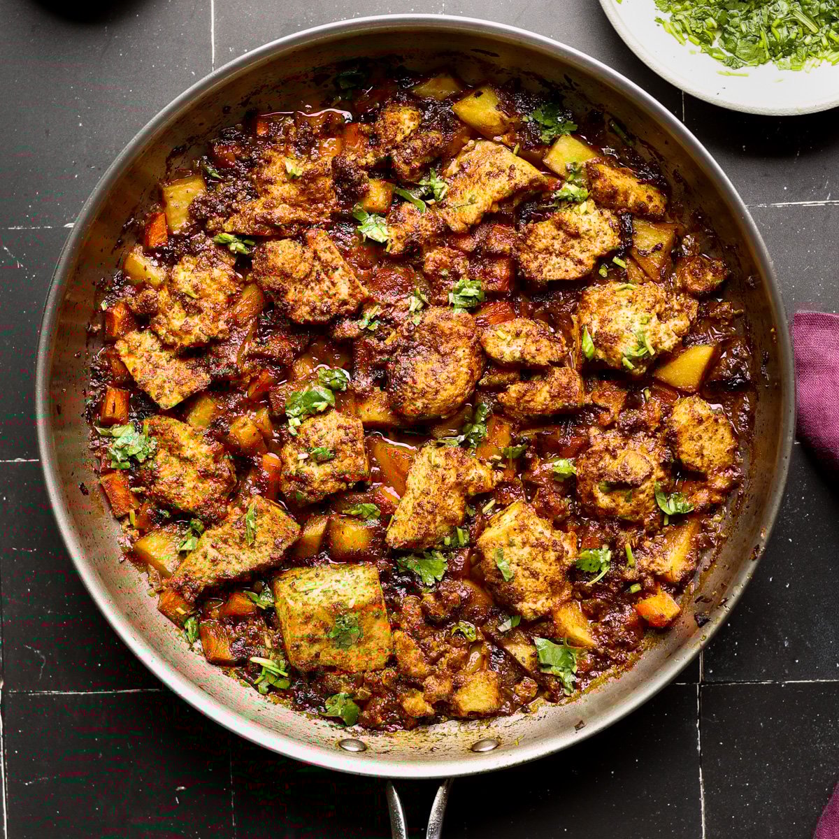 Braised Tofu and Vegetables (1 pan!)