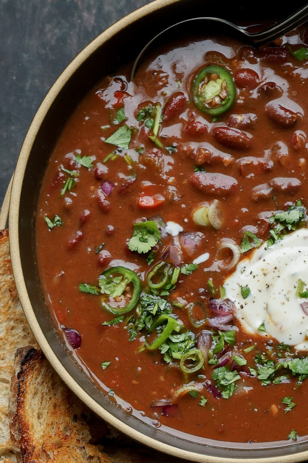 Smoky Kidney Bean Stew (1-pot)